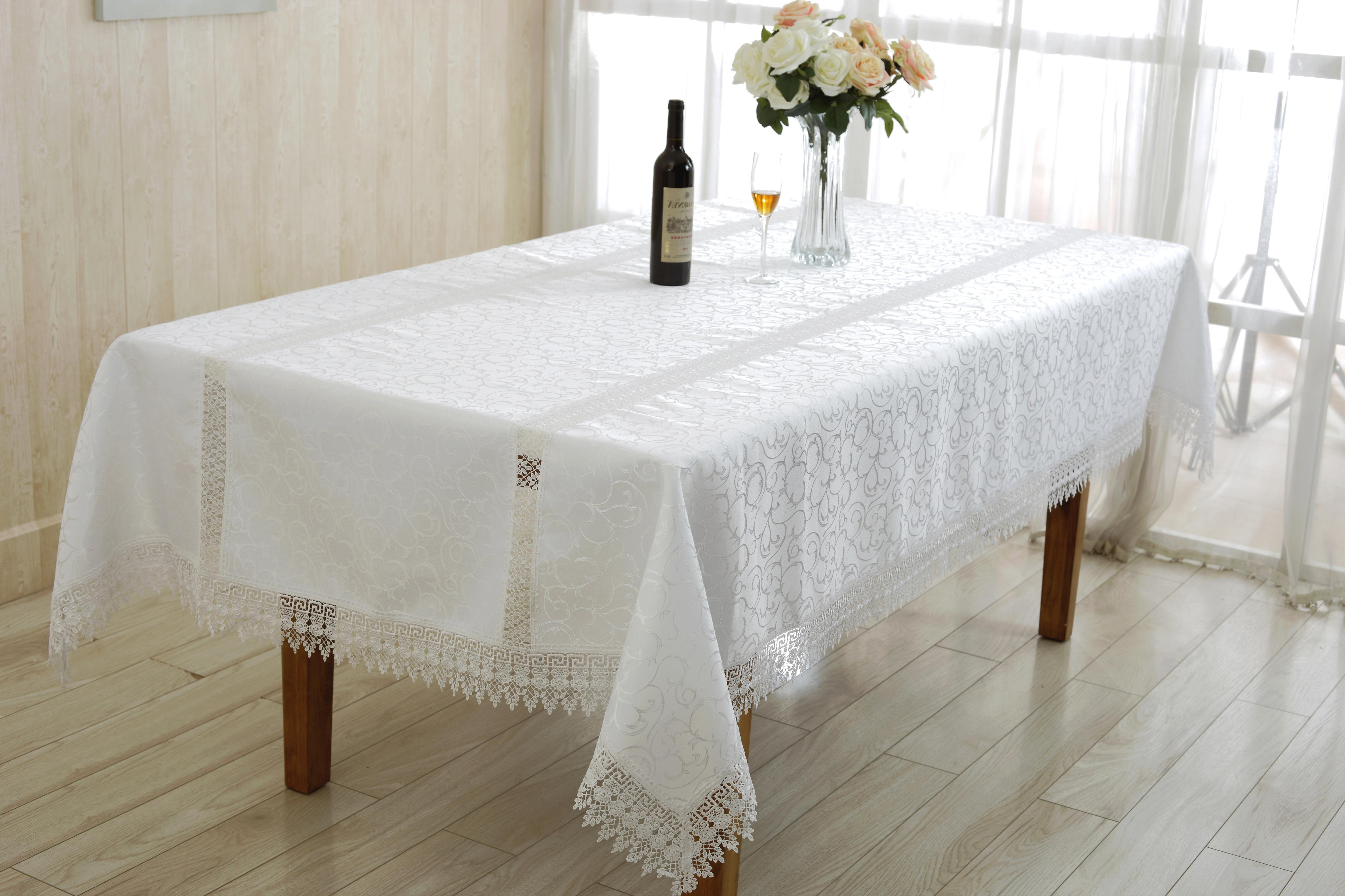 Alcott Hill® Penaflor Embroidered Oblong/Rectangle Tablecloth & Reviews ...