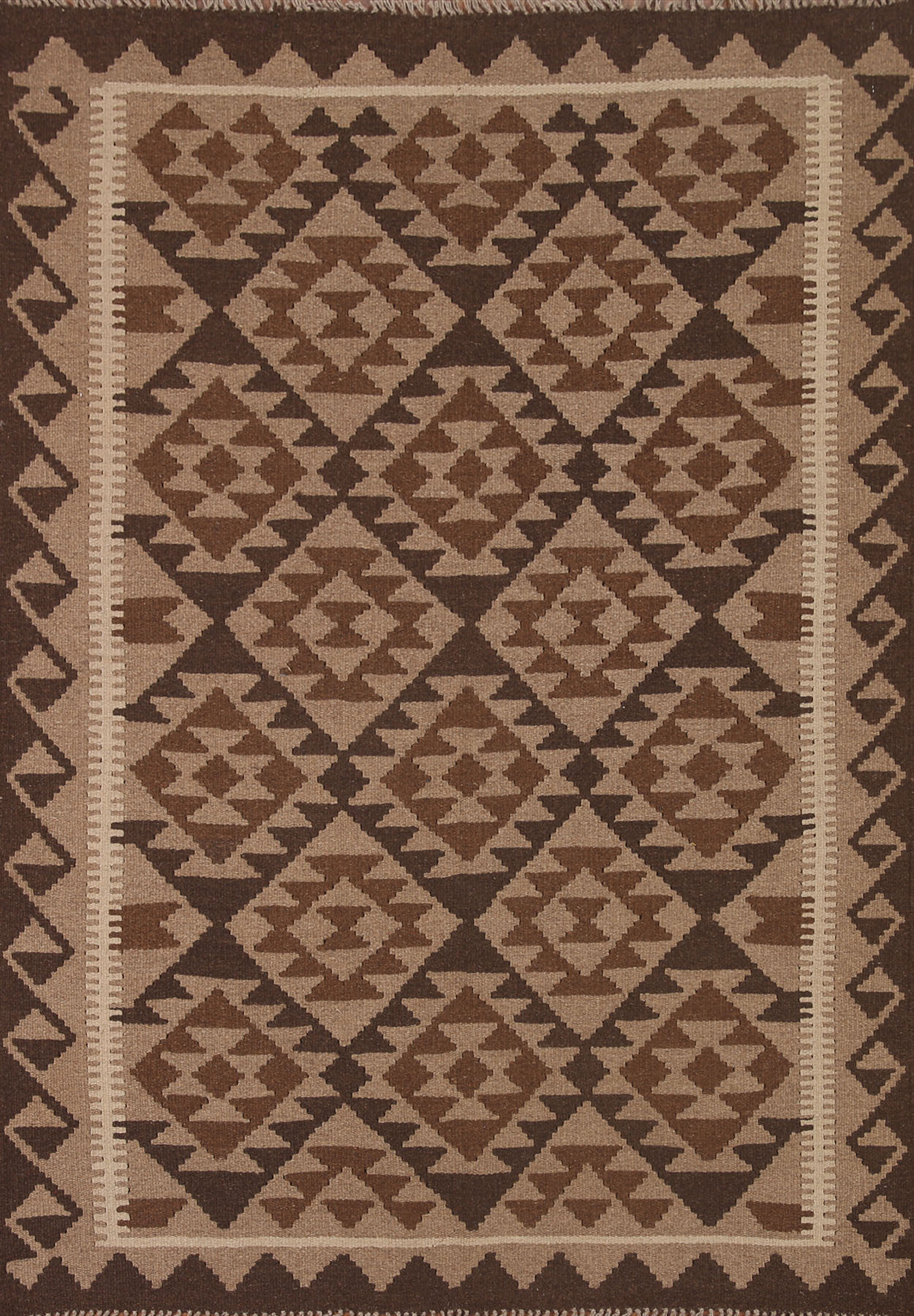 Dakota Fields Geometric Kilim Oriental Area Rug 5x6 | Wayfair