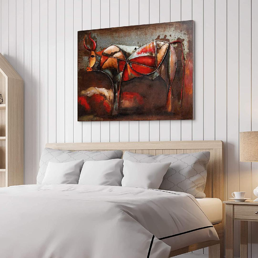 ZHENMIAO XINLEI TRADING INC Hand Painted Dimensional - Unframed ...