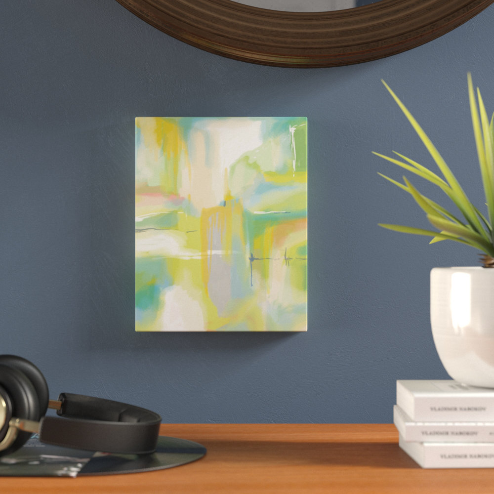 Wrought Studio™ 'Desert Modern 3' by Jan Weiss Painting Print on ...