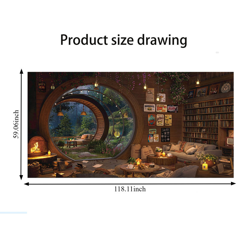 ACHERNAR LLC Polyester Wall Hanging | Wayfair