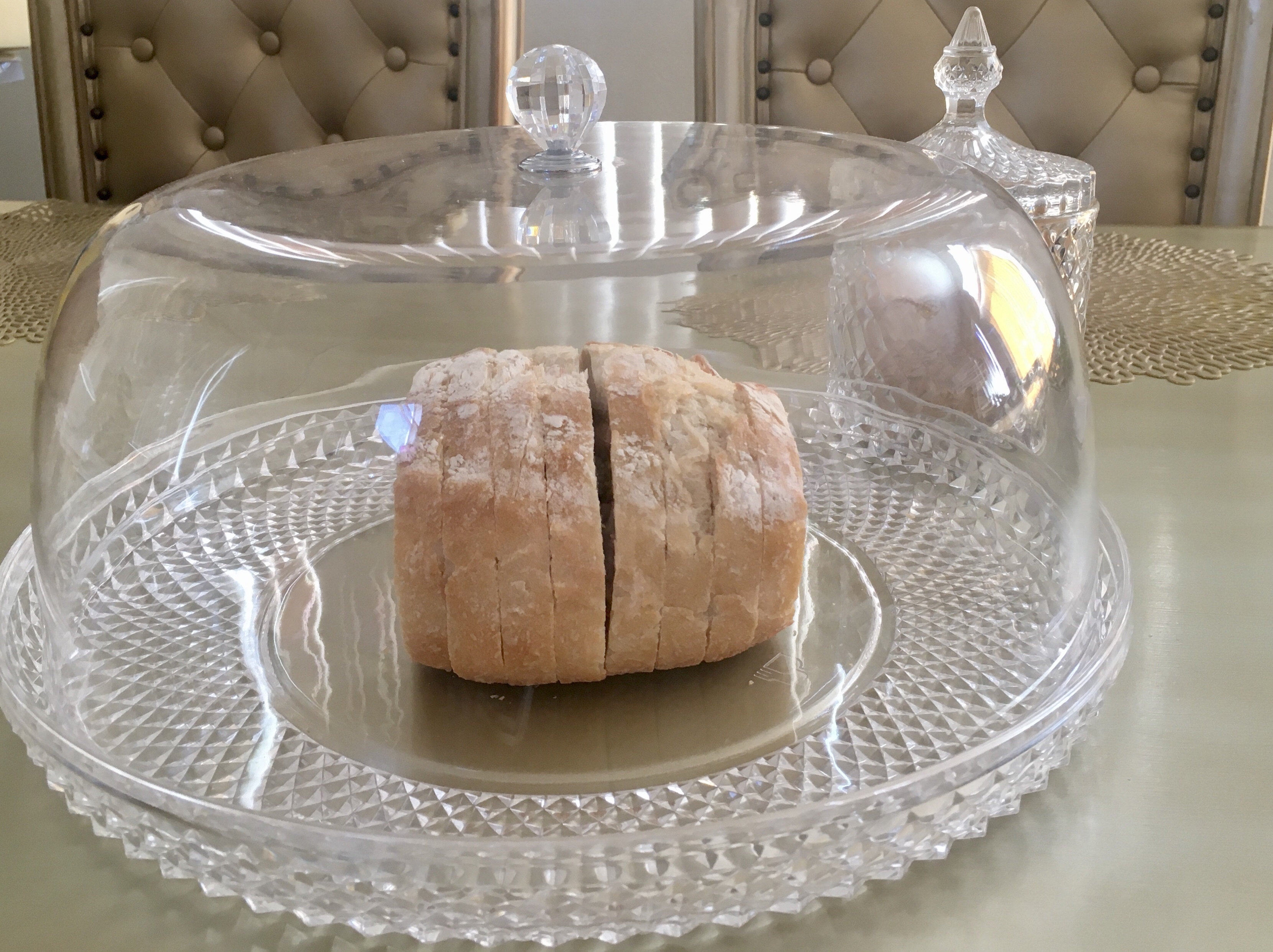 Orren Ellis Acrylic Cake Plate with Dome, Plastic Cake Stand with Cover ...