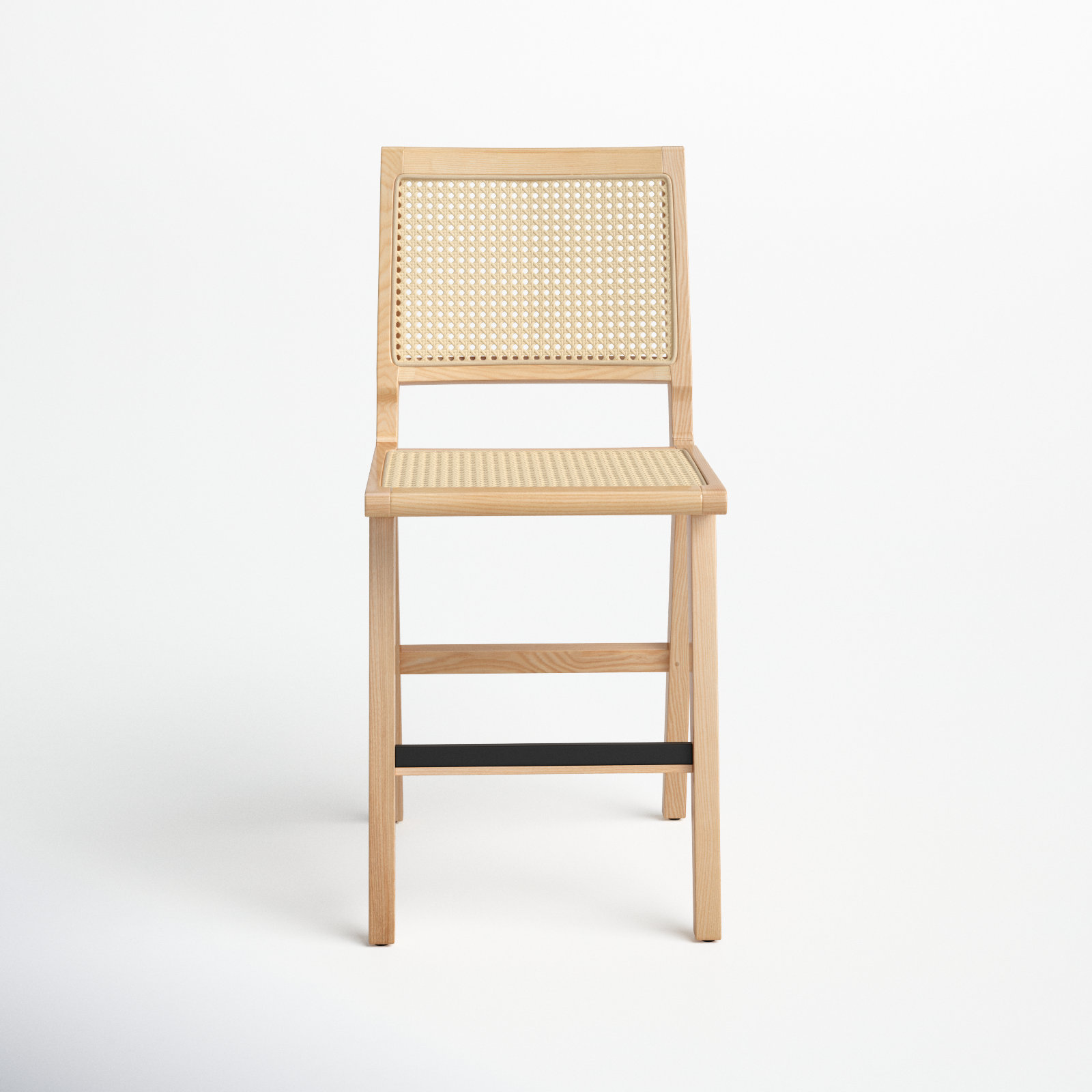 AllModern Atticus Cane Bar & Counter Stool & Reviews | Wayfair