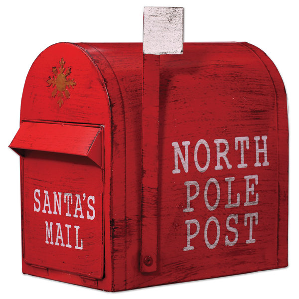 The Holiday Aisle® North Pole Mailbox | Wayfair