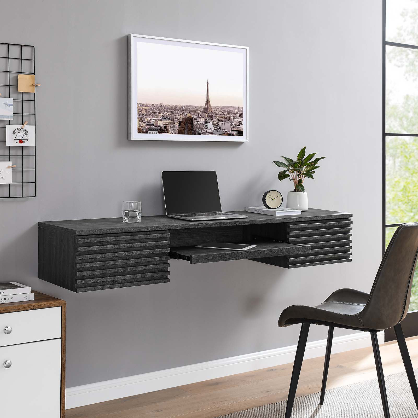 Modway Render Wall Mount Wood Office Desk & Reviews - Wayfair Canada