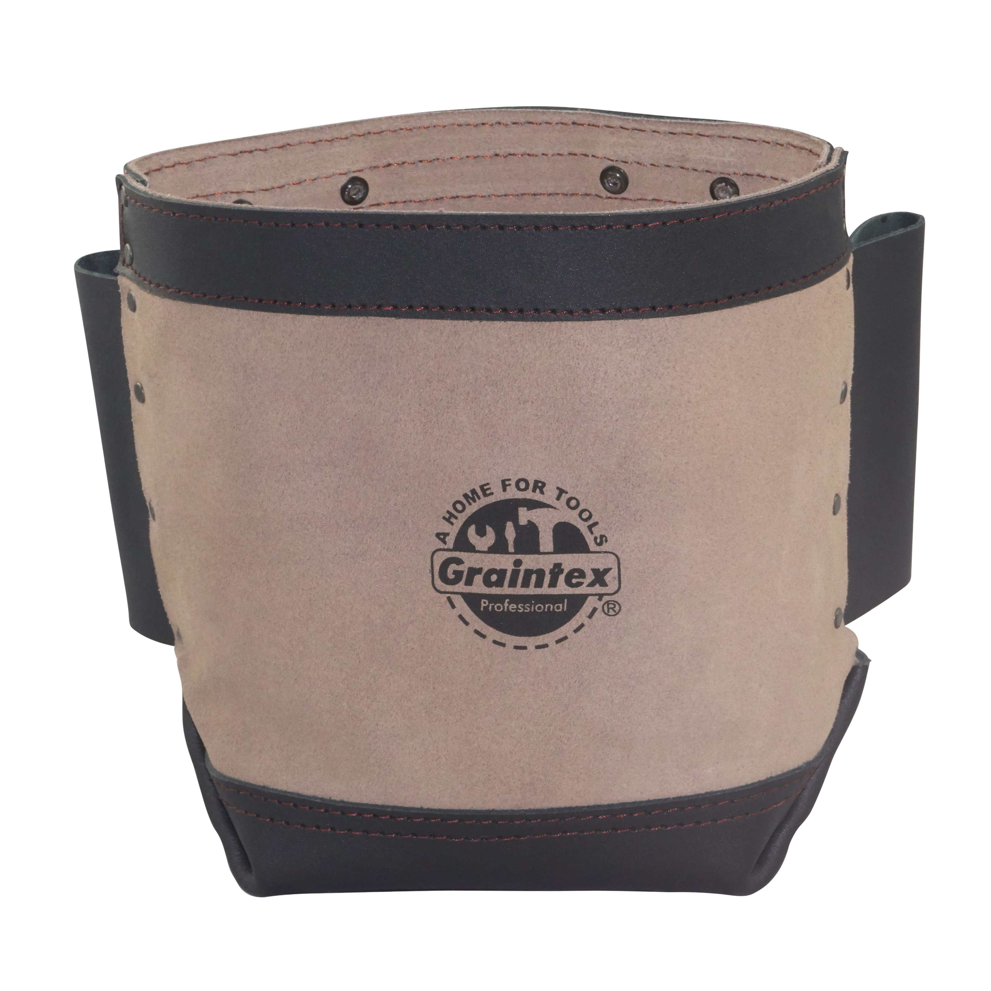 Graintex 9 in. Large Pocket Nut and Bolt Tool Bag with Webbing Tunnel ...