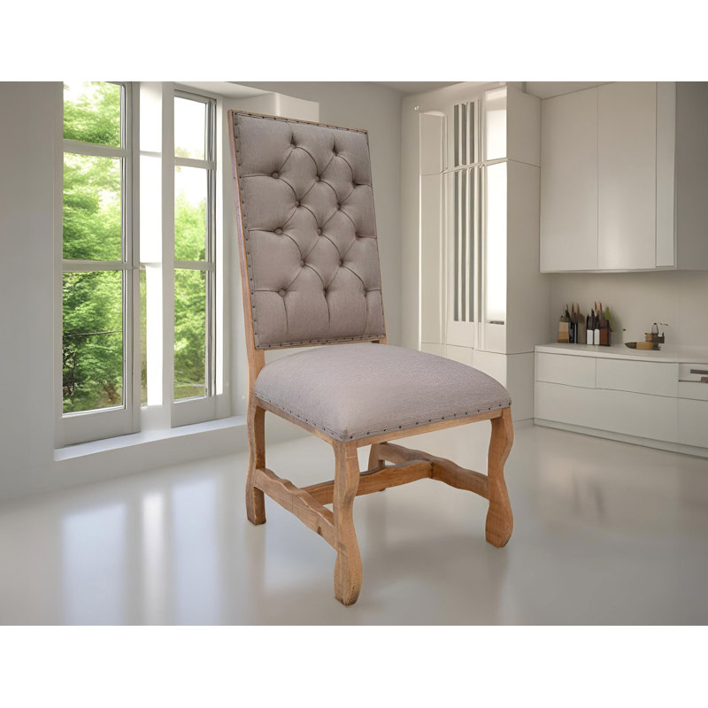 International Furniture Direct Marquez Chair Tufted Backrest | Wayfair