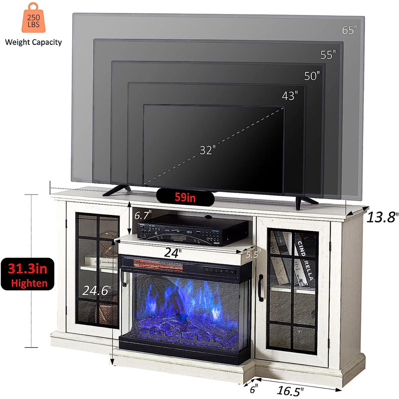 Lark Manor Alvilda Media Console & Reviews | Wayfair