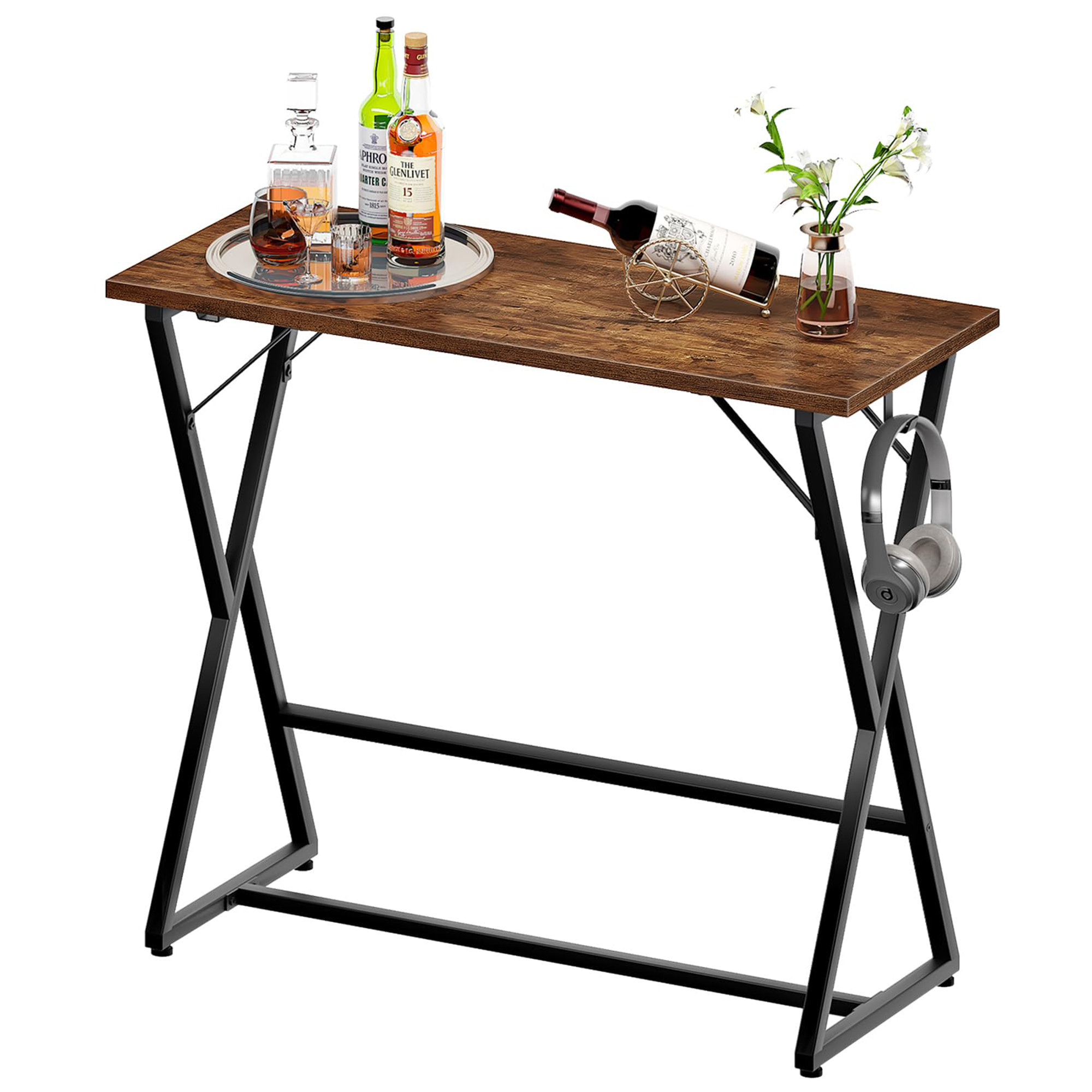 17 Stories 39.4 Inch Bar Table | Wayfair
