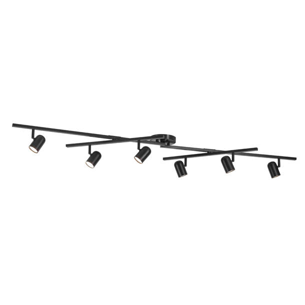 Kuzco Lighting Lyra 43'' 6 -Light Fixed Track Lighting Track Kit with ...