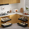 Rebrilliant Kitchen Pull Out Cabinet Organizer,Expandable Sliding Out ...