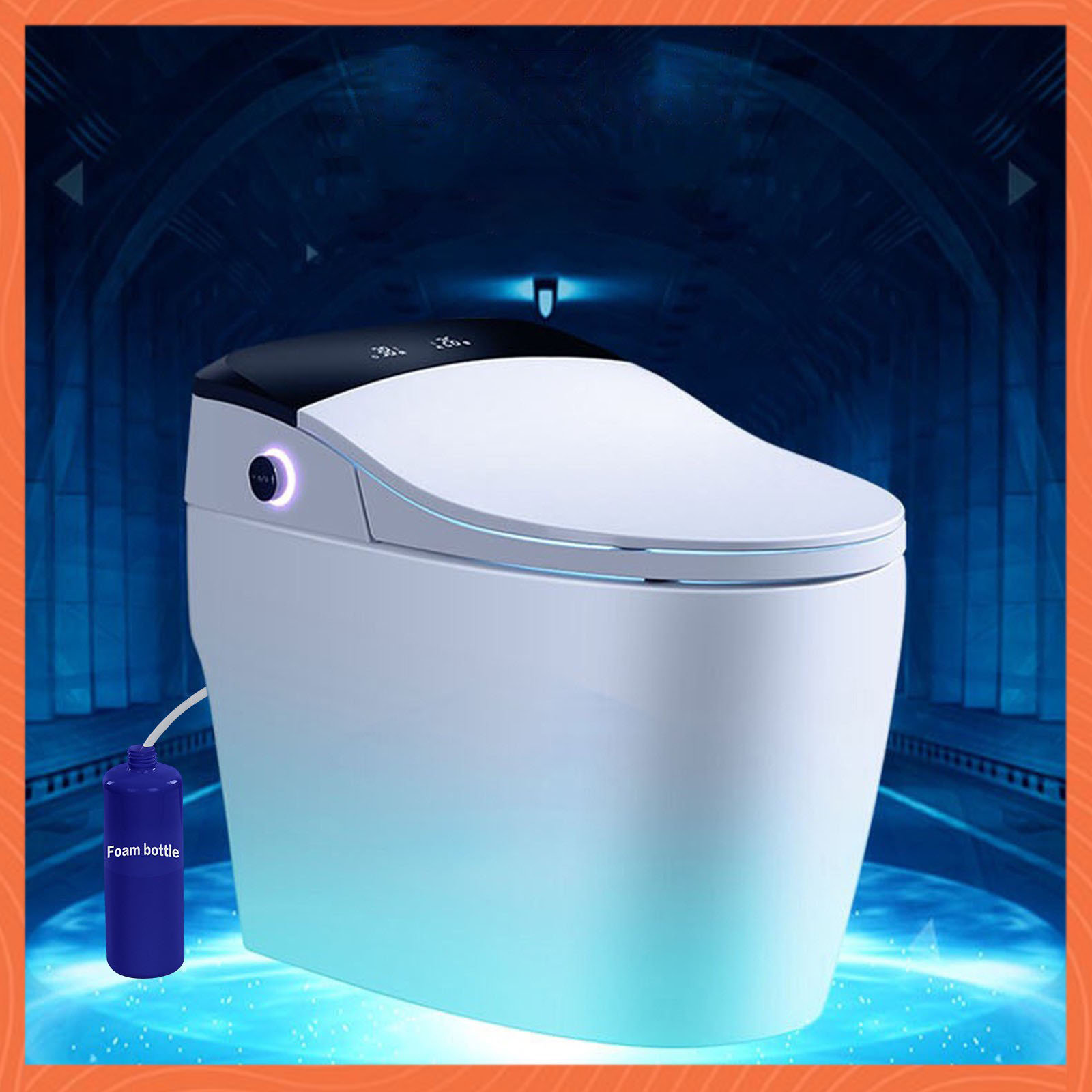 Aligament High-Tech Smart Toilet with Advanced Bidet and Soft Closing ...