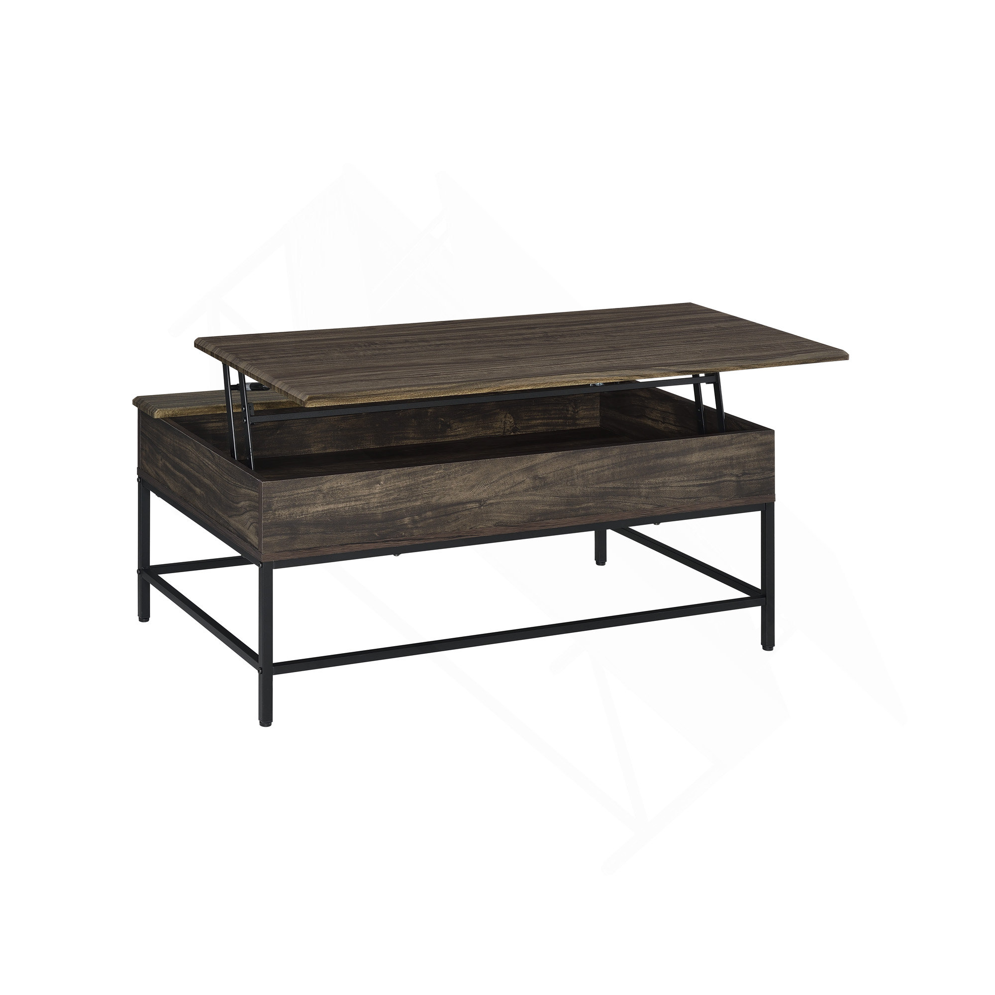 Latitude Run® Coffee Table, Cliff 39" Brown Lift Top | Wayfair