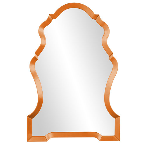 Orange Wall Mirrors You'll Love | Wayfair