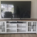 Laurel Foundry Modern Farmhouse Brixham 96 inch TV Stand Console for ...
