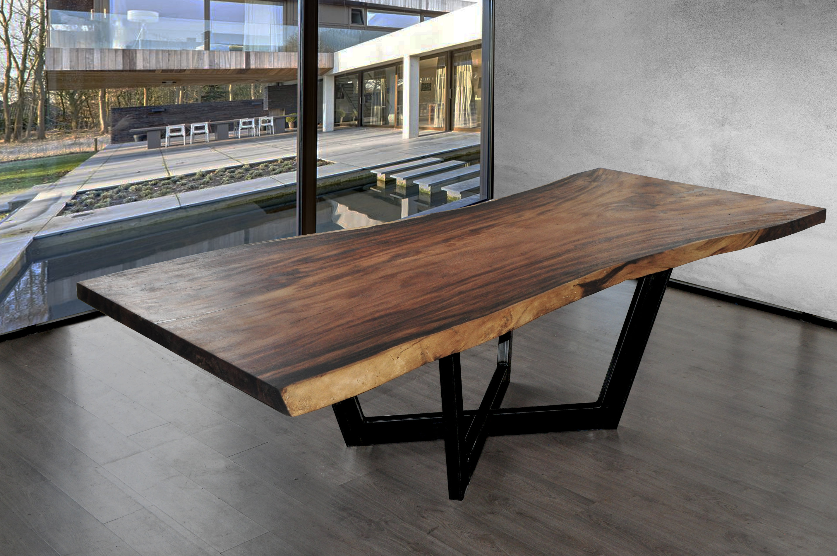Solis Patio Arbour Rectangular Solid Wood Conference Table - Wayfair Canada
