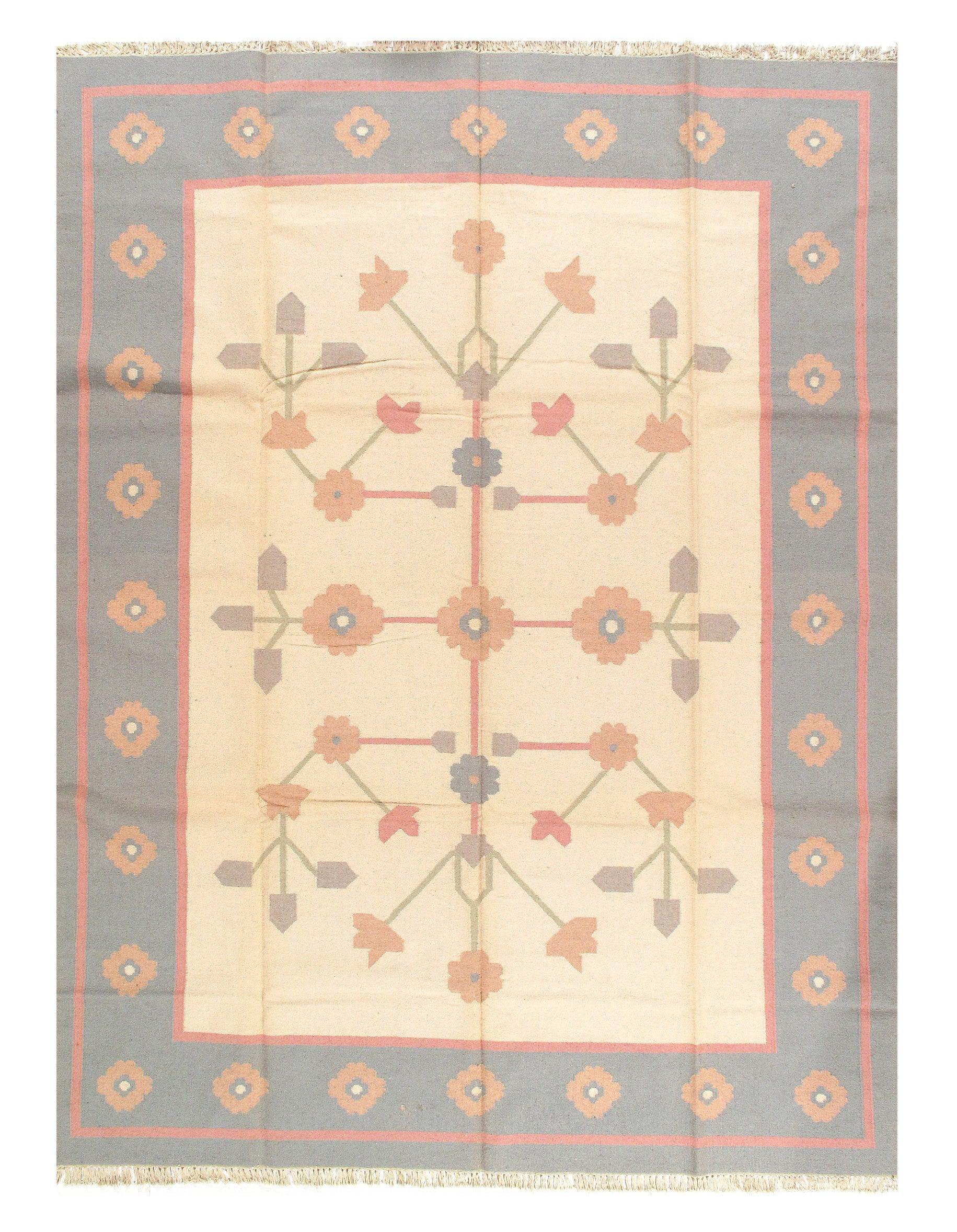 Isabelline Watasha Oriental Handmade Rectangle 9' x 12' Cotton/Wool ...