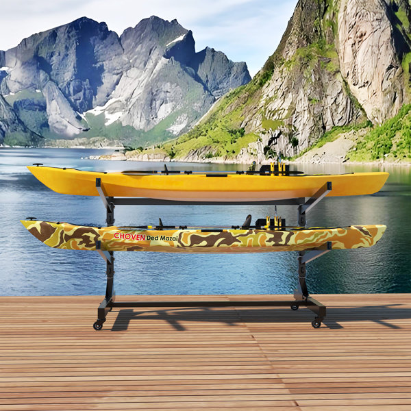 WFX Utility™ Adjustable Kayak & SUP Storage Rack | Heavy-Duty Outdoor ...