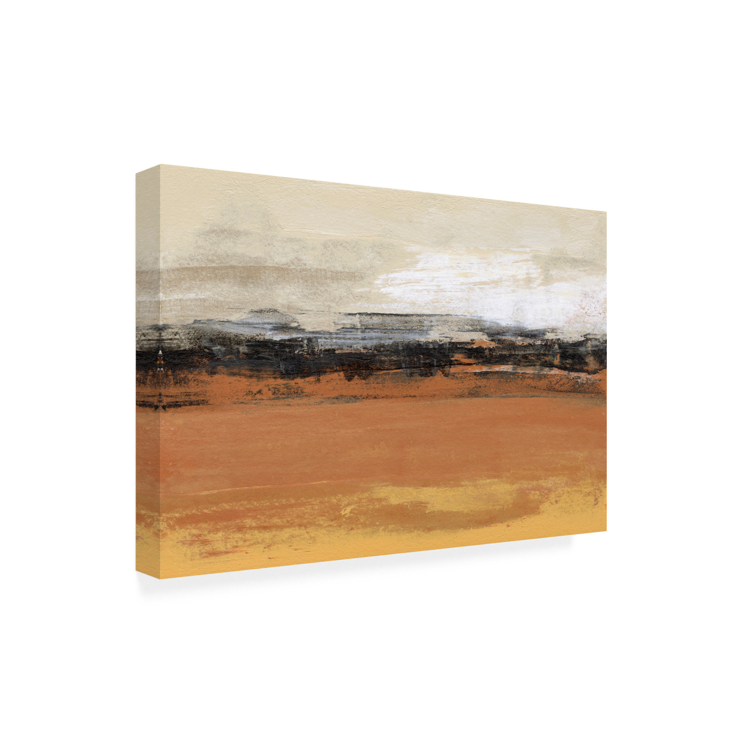 17 Stories Sharon Gordon 'Bridges Ochre I' Canvas Art - Wayfair Canada