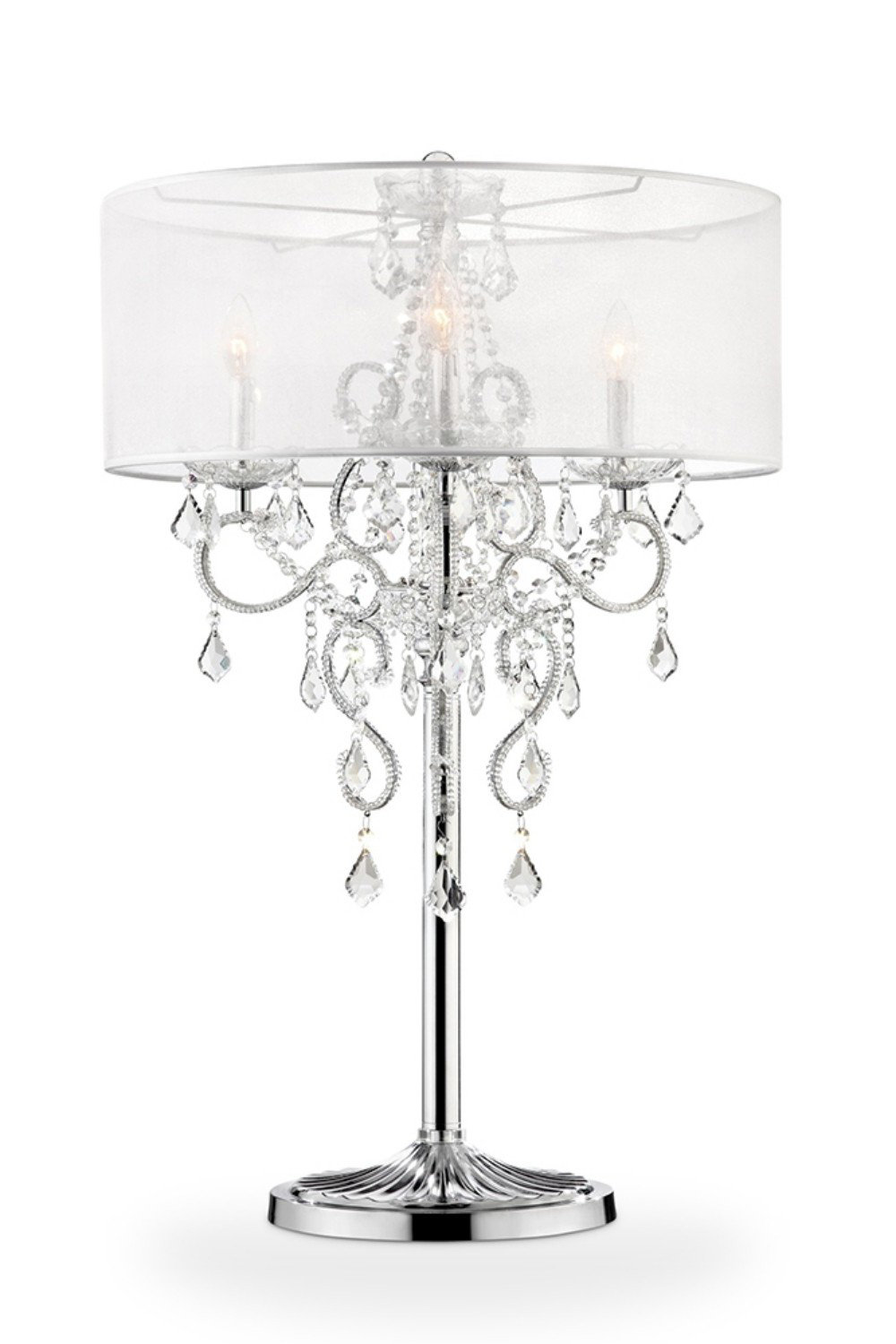 Rosdorf Park Janiya 35"H Oversized Table Lamp & Reviews | Wayfair