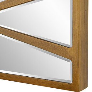 Birch Lane™ Eves Rectangle Wood Wall Mirror | Wayfair