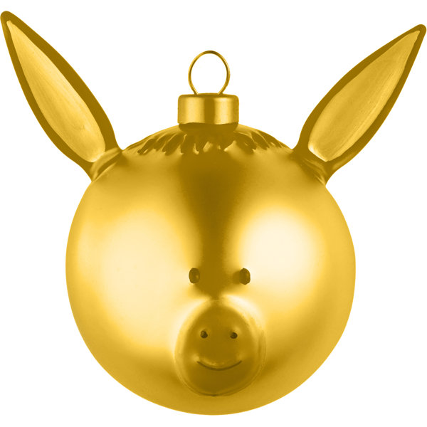 Alessi Glass Animals Bauble & Reviews | Wayfair.co.uk