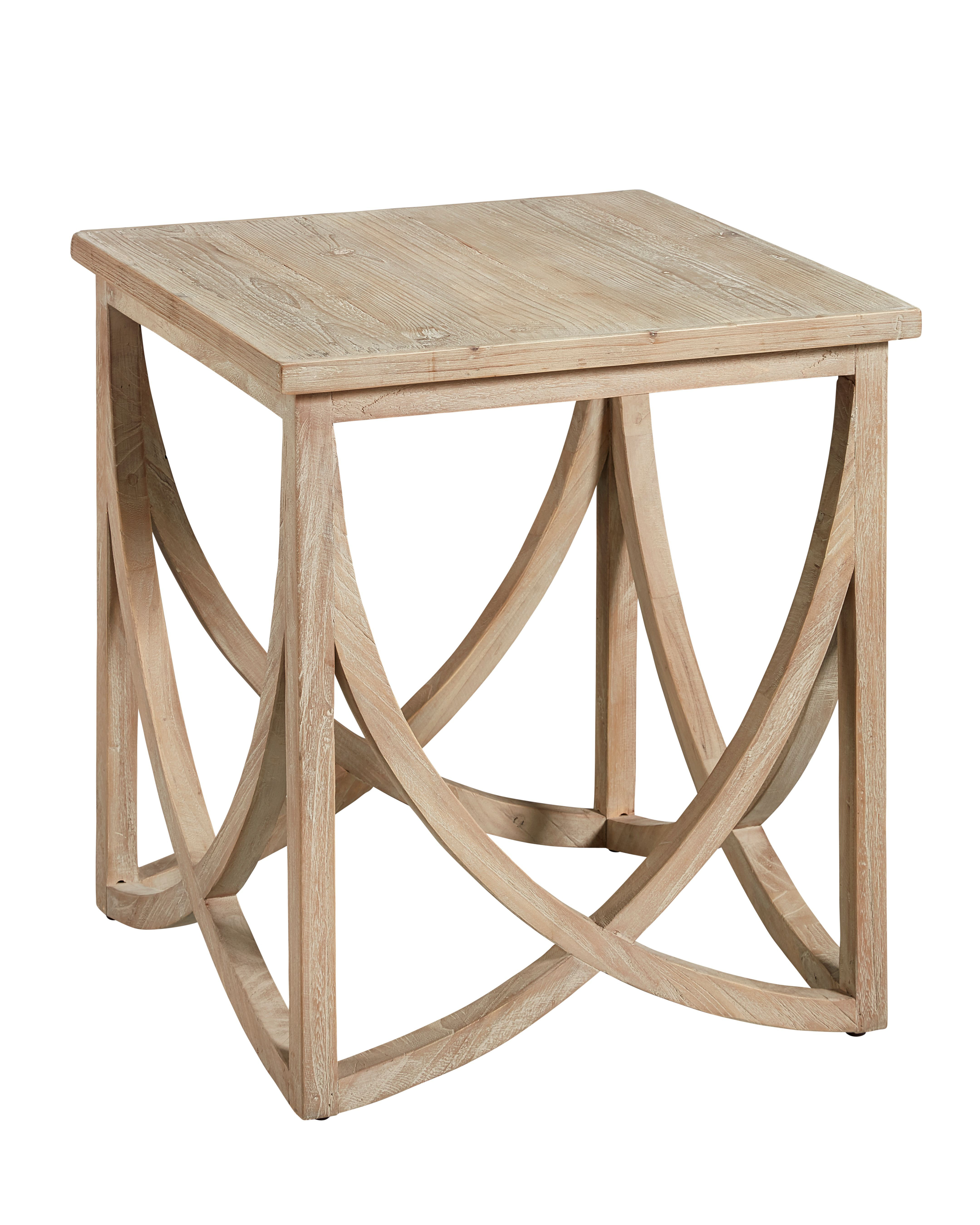Furniture Classics Wishbone Solid Wood Abstract End Table | Wayfair