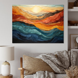 Sunrise/Sunset Wall Art You'll Love | Wayfair