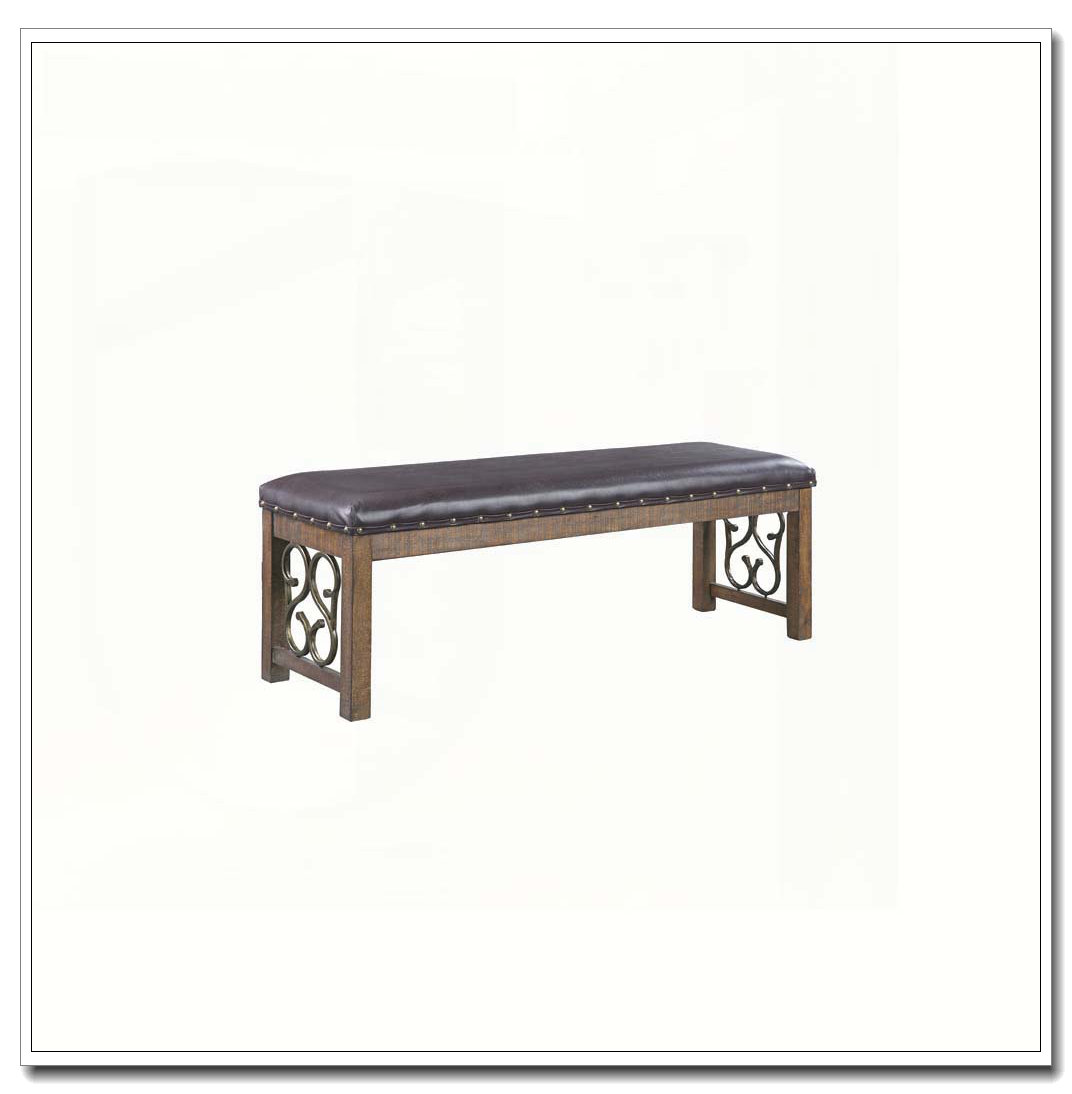 Latitude Run® Raphaela Black Synthetic Leather & Weathered Cherry ...