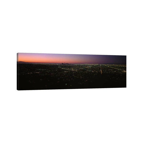 Ebern Designs High Angle View - Wrapped Canvas Panoramic Art Prints ...