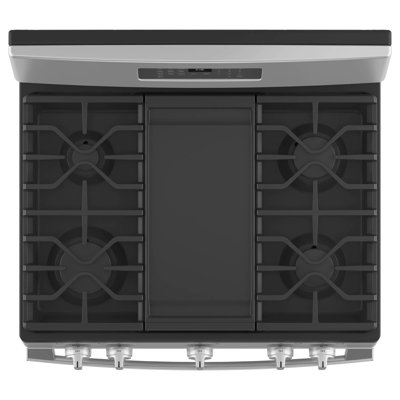 GE Appliances 30" 5 cu. ft. Freestanding Gas Range with Griddle ...