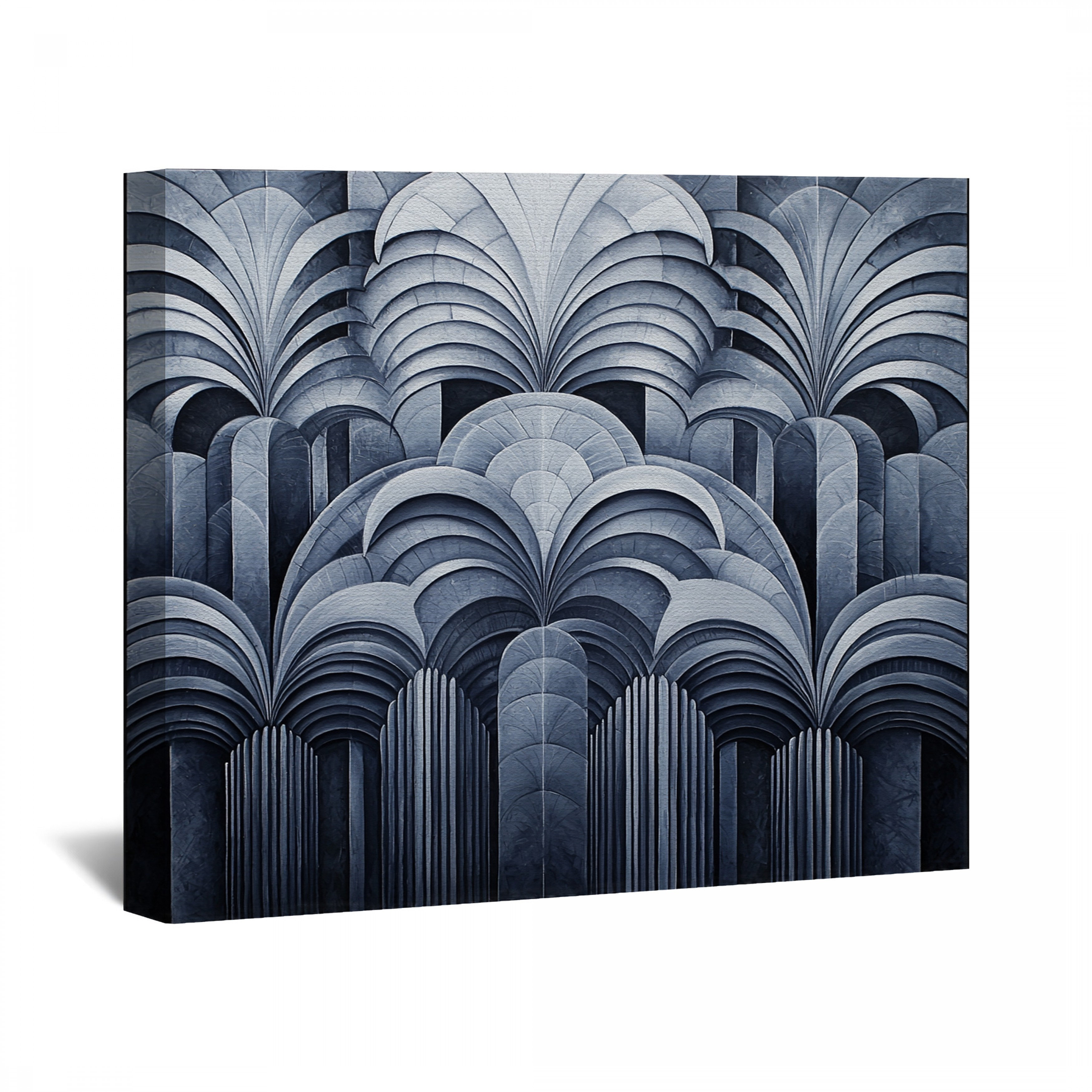 Mercer41 Fans Canvas Wrap - Abstract Wall Decor | Wayfair
