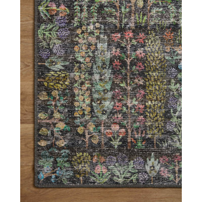 Rifle Paper Co. X Loloi Maison Grove Blue Area Rug & Reviews | Wayfair