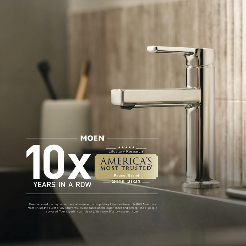 Moen M-Dura Double Handle Kitchen Faucet with Side Spray & Reviews ...