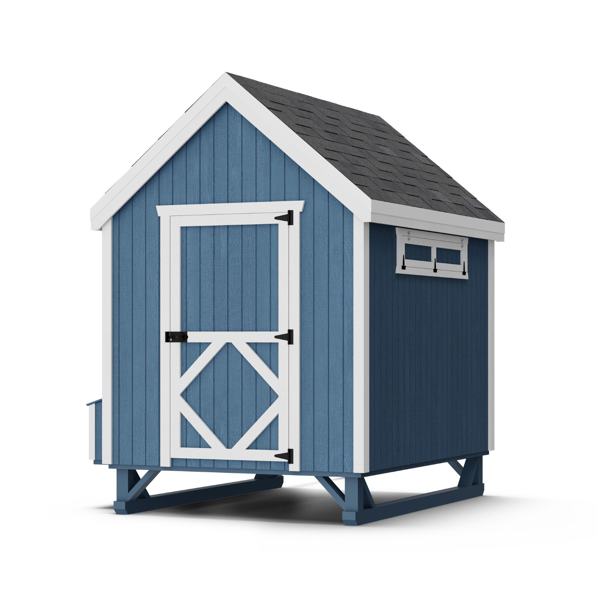 Little Cottage Co. Colonial Gable Wood Chicken Coop | Wayfair
