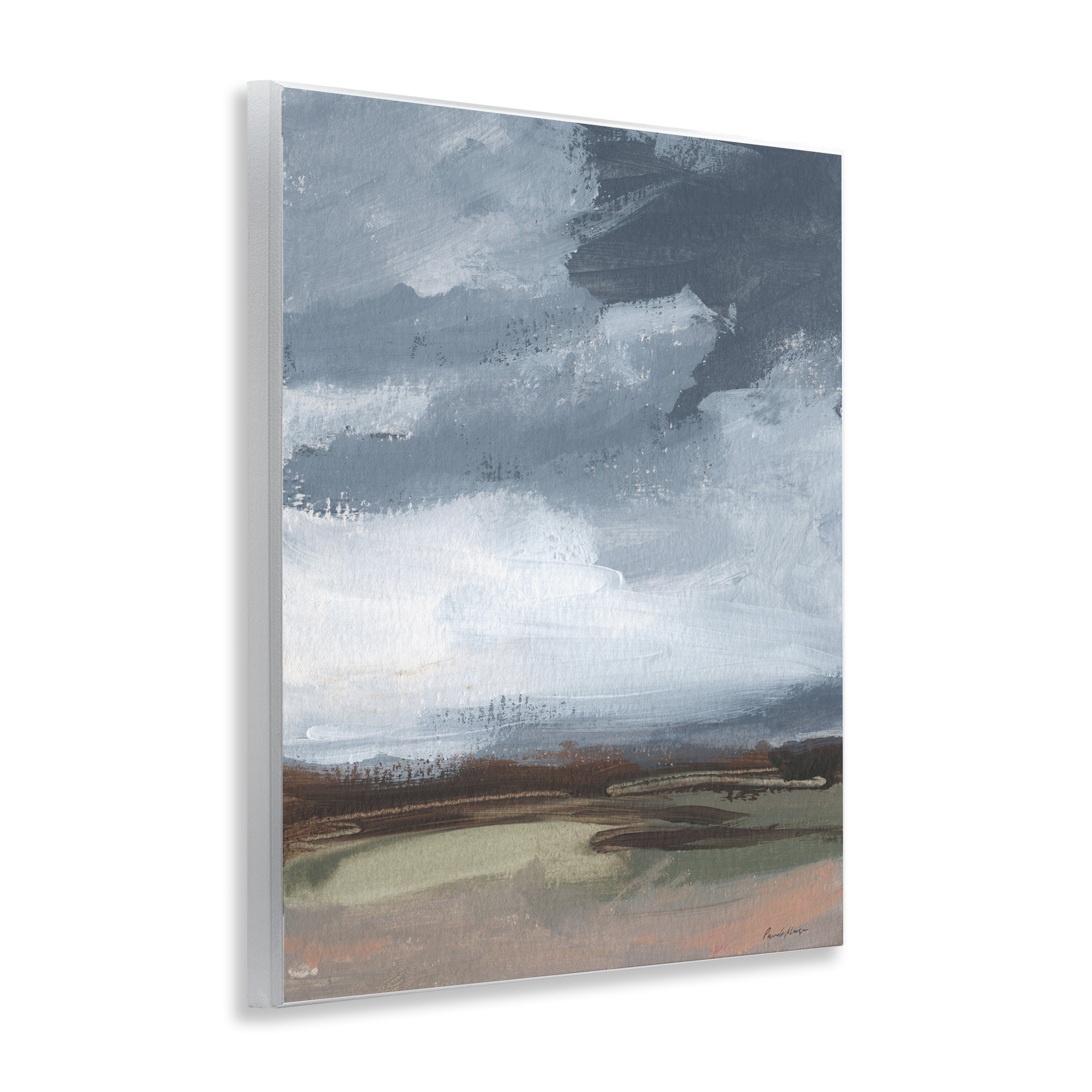 Ophelia & Co. Bracing Abstract Landscape Wall Plaque, design by Pamela ...