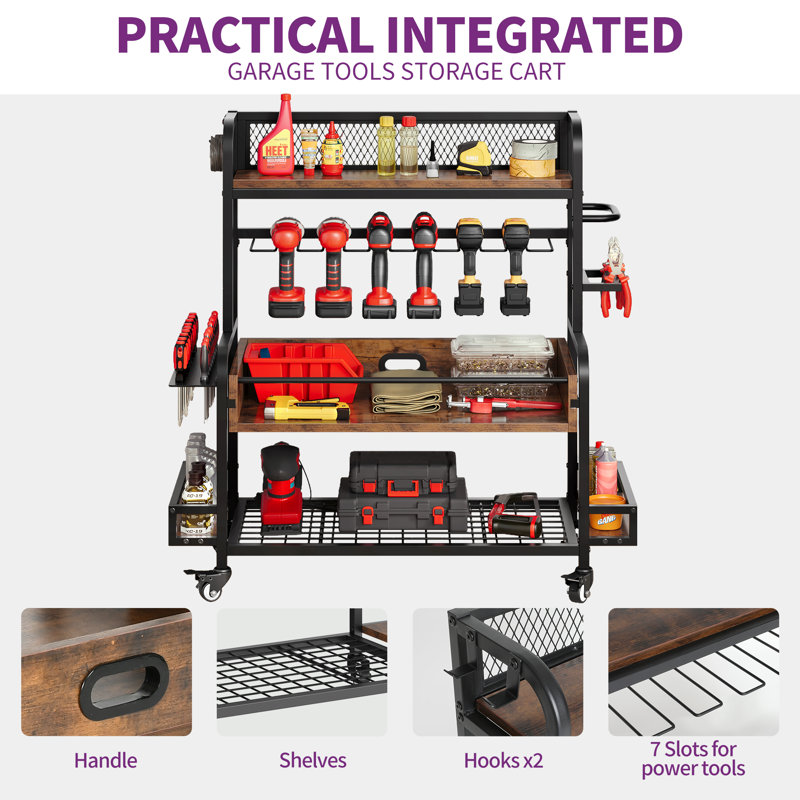 17 Stories Breakers Power Tool Organizer | Wayfair