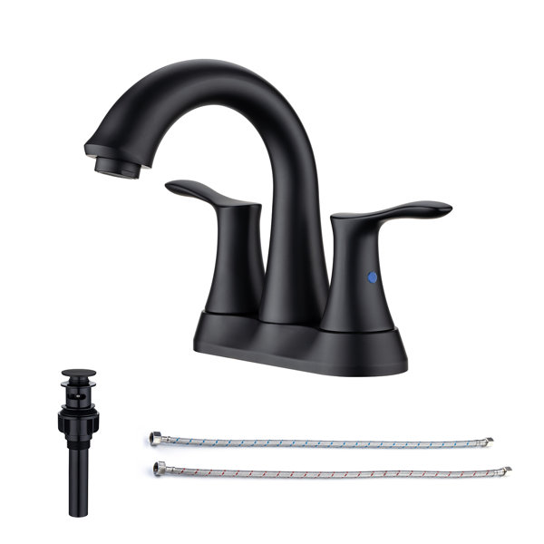Rainlex Centerset Faucet 2-handle Bathroom Faucet with Drain Assembly ...
