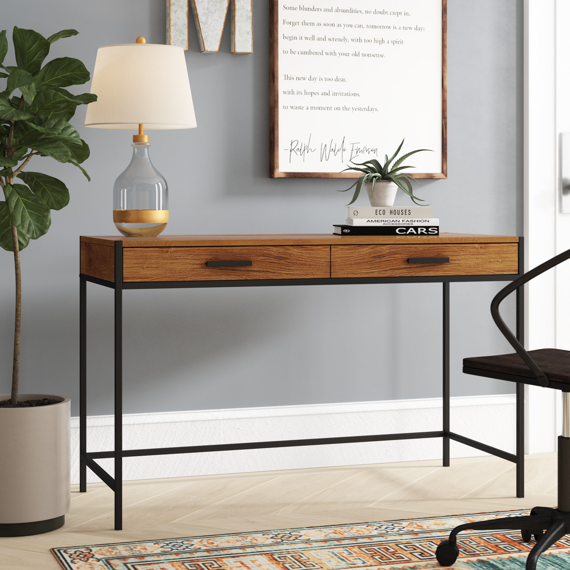 Union Rustic Harless Desk & Reviews | Wayfair