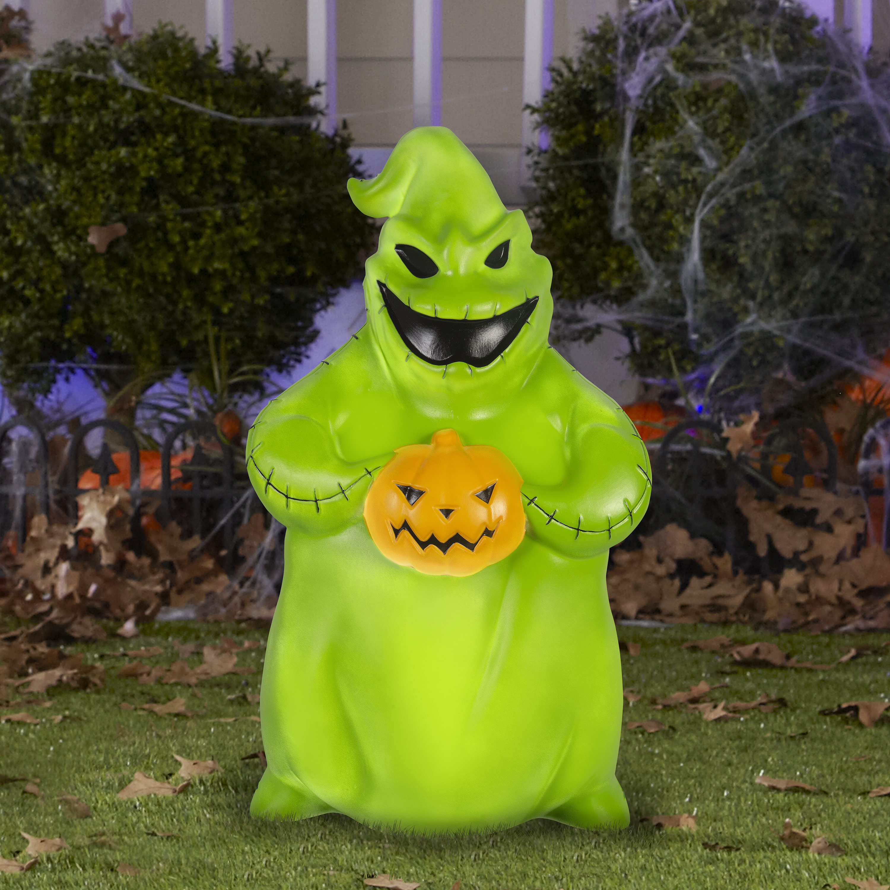 Gemmy Industries Lighted Oogie Boogie with Jack-O'-Lantern Yard Decor ...