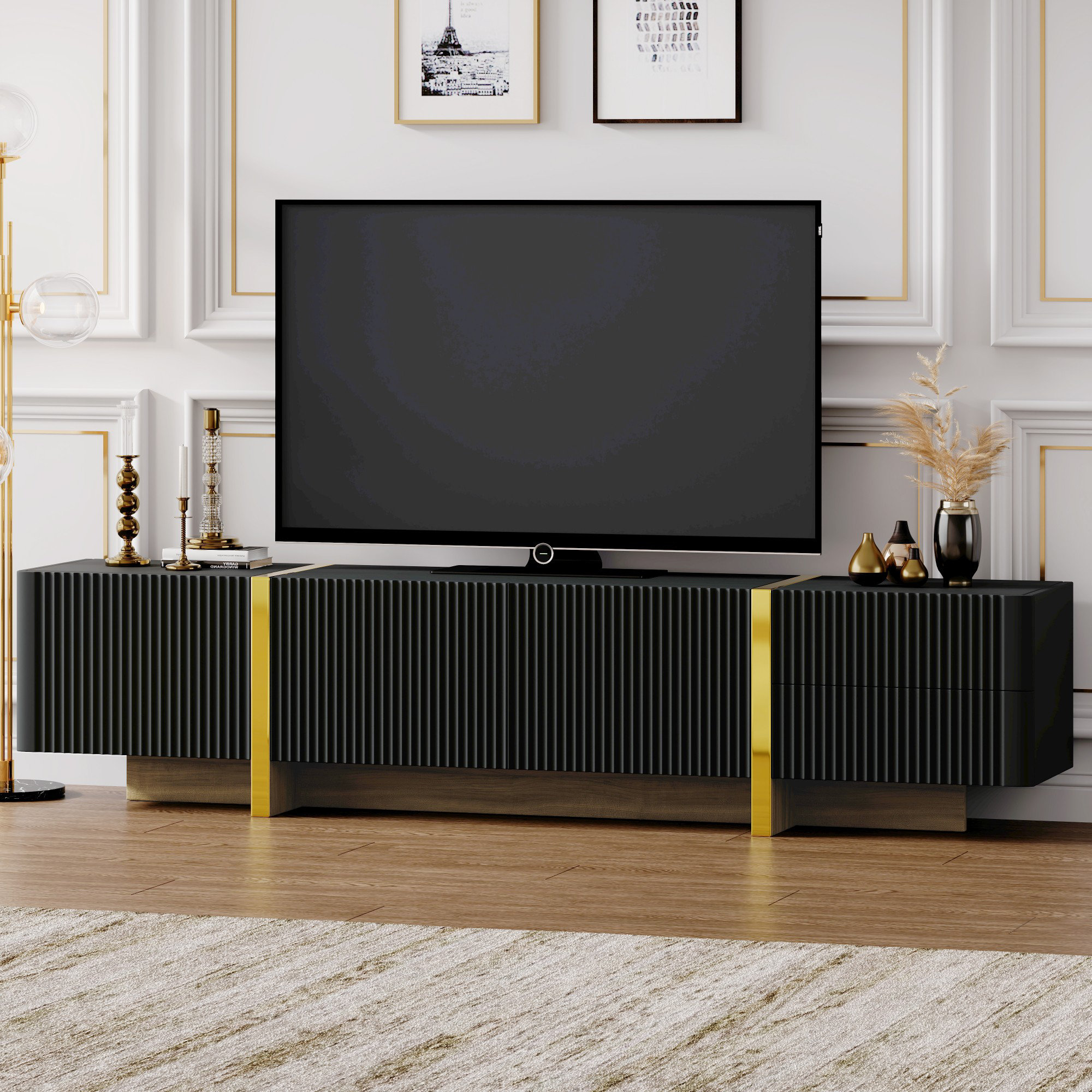 Mercer41 Meuble télé Modern Luxury - Wayfair Canada