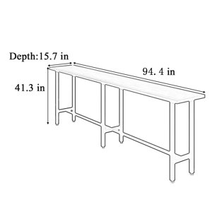 Latitude Run® Solid wood simple bar table | Wayfair