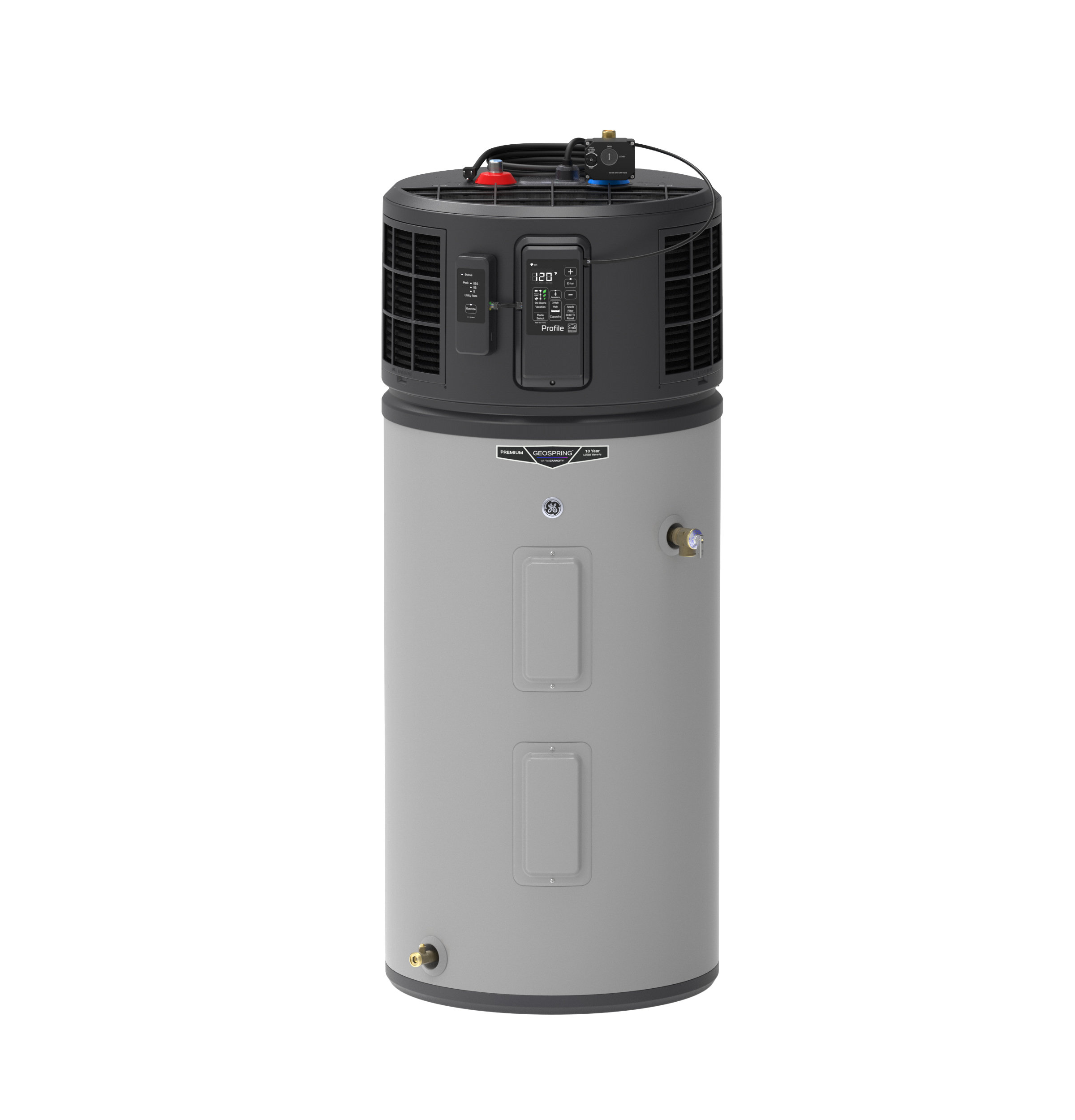 GE Profile™ GE Profile GEOSPRING Smart Hybrid Heat Pump Water Heater 40 ...
