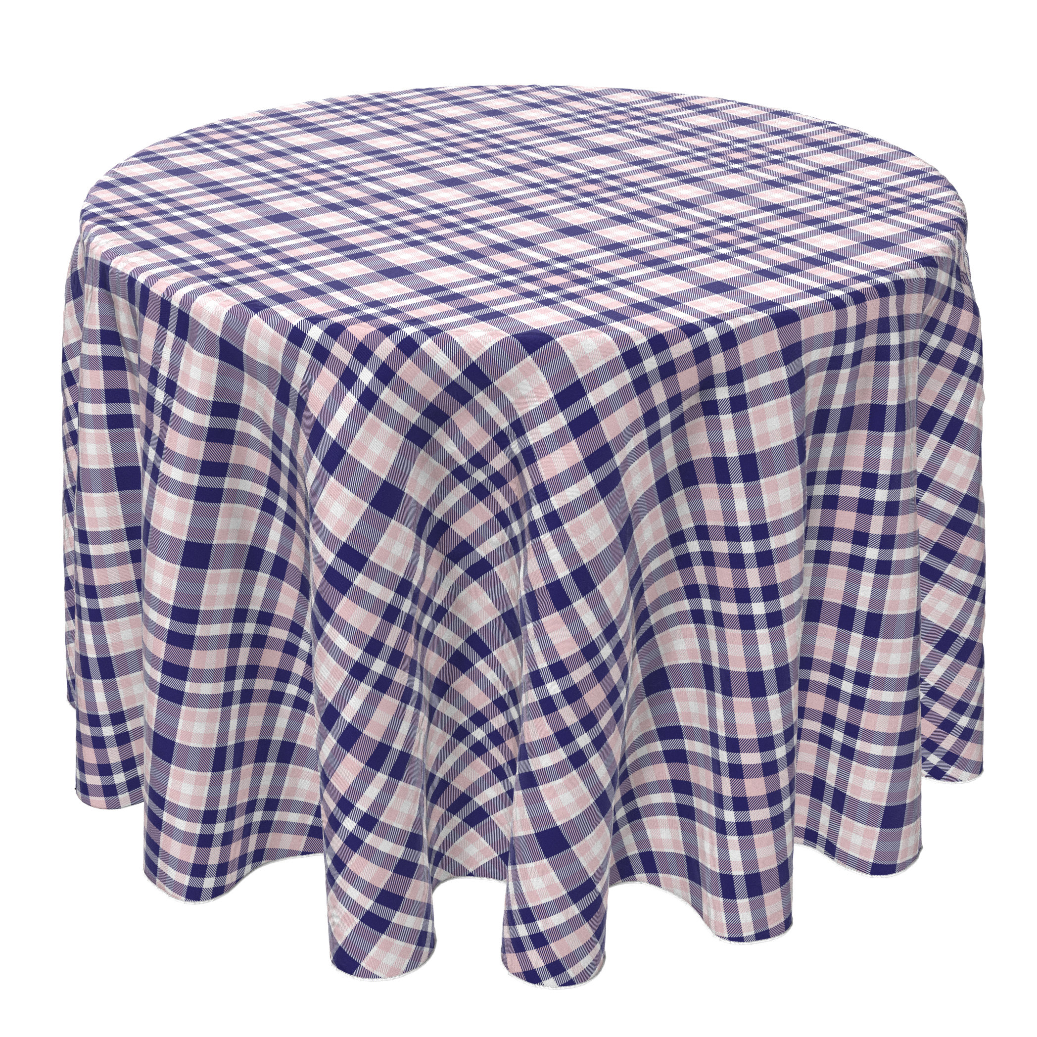 East Urban Home Fabric Textile Products, Inc. Round Tablecloth, 100% ...