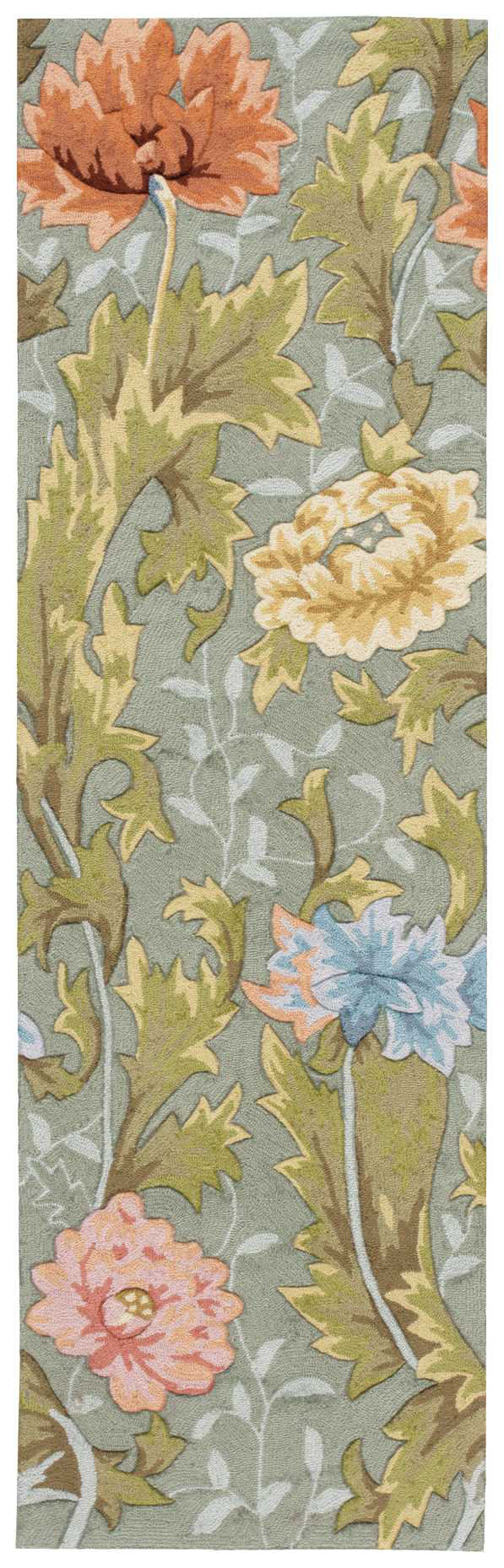 Red Barrel Studio® Hand Hooked Floral Rug | Wayfair