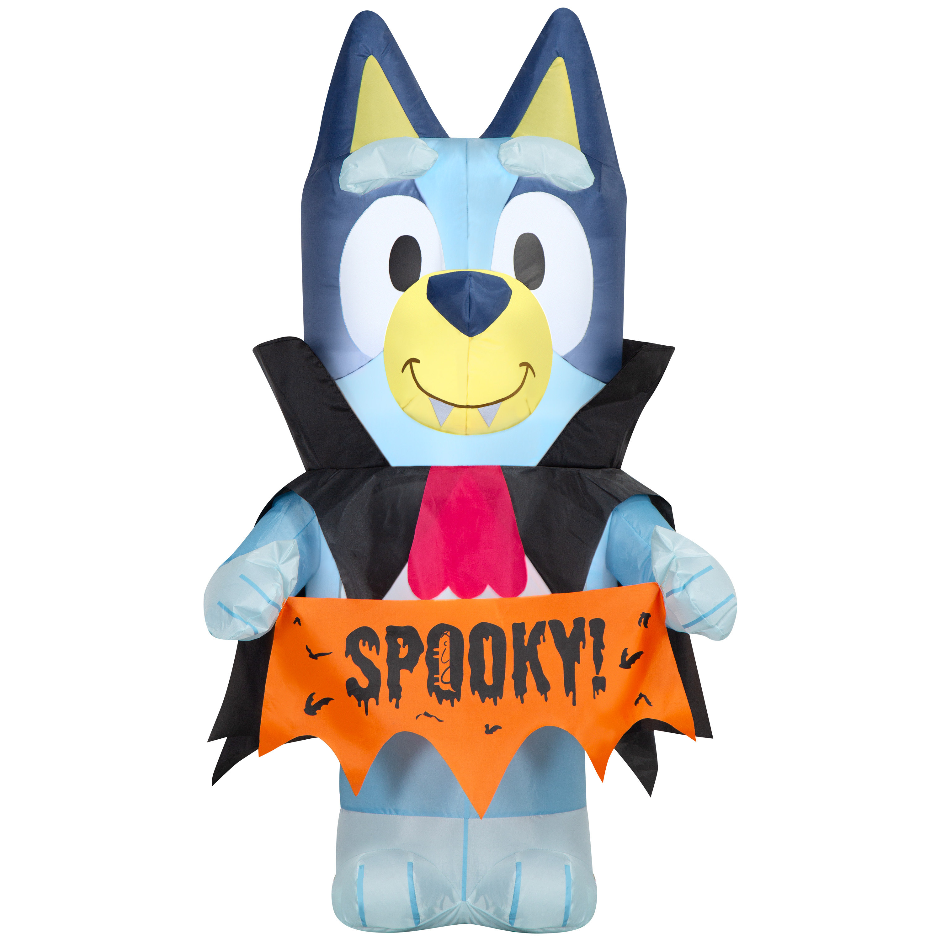 Gemmy Industries Airblown Bluey in Vampire Costume Bluey | Wayfair