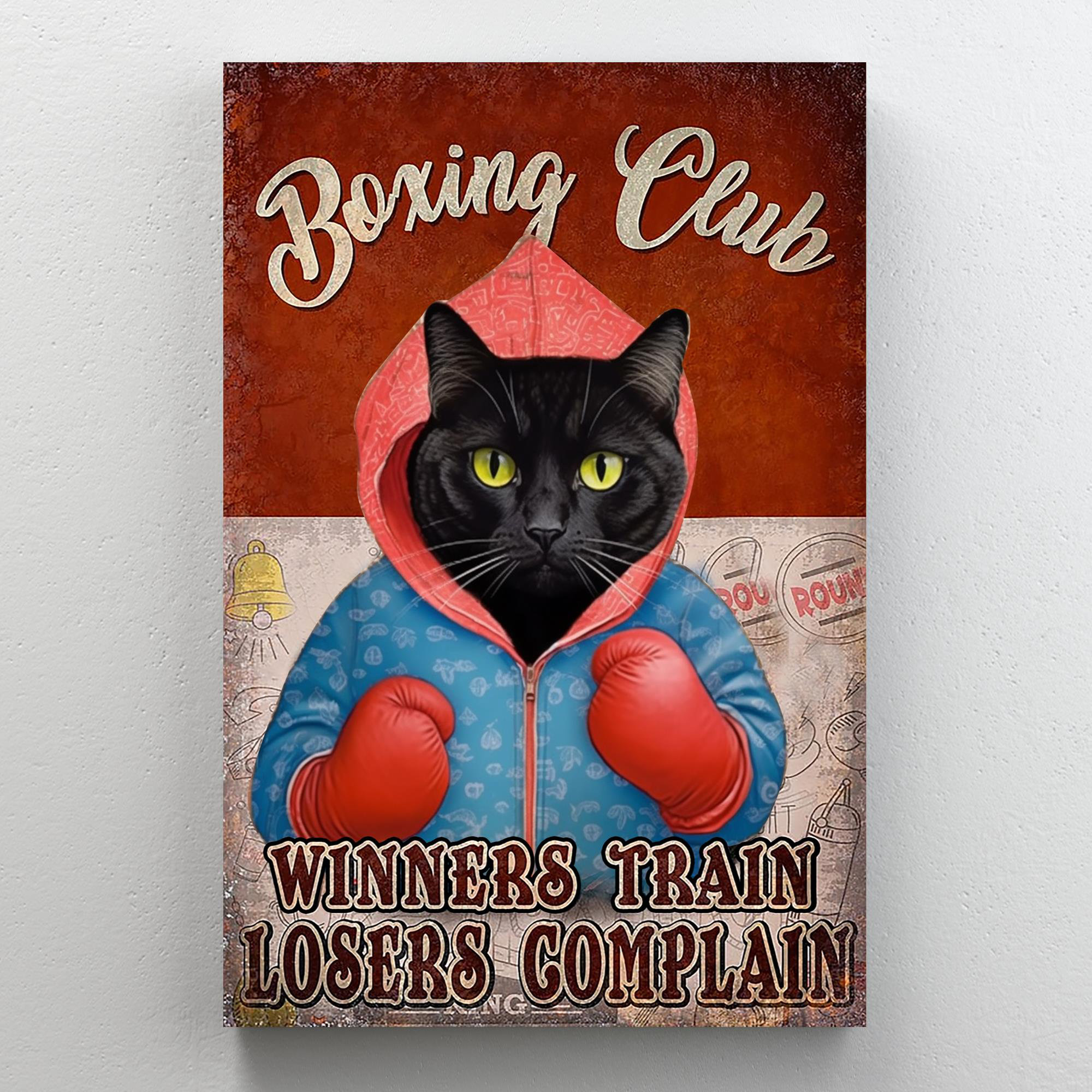 Trinx Black Cat Boxing Club | Wayfair
