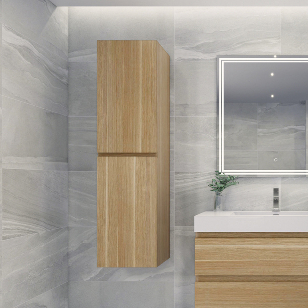 Hokku Designs Blas Wall-mounted Linen Cabinet & Reviews | Wayfair