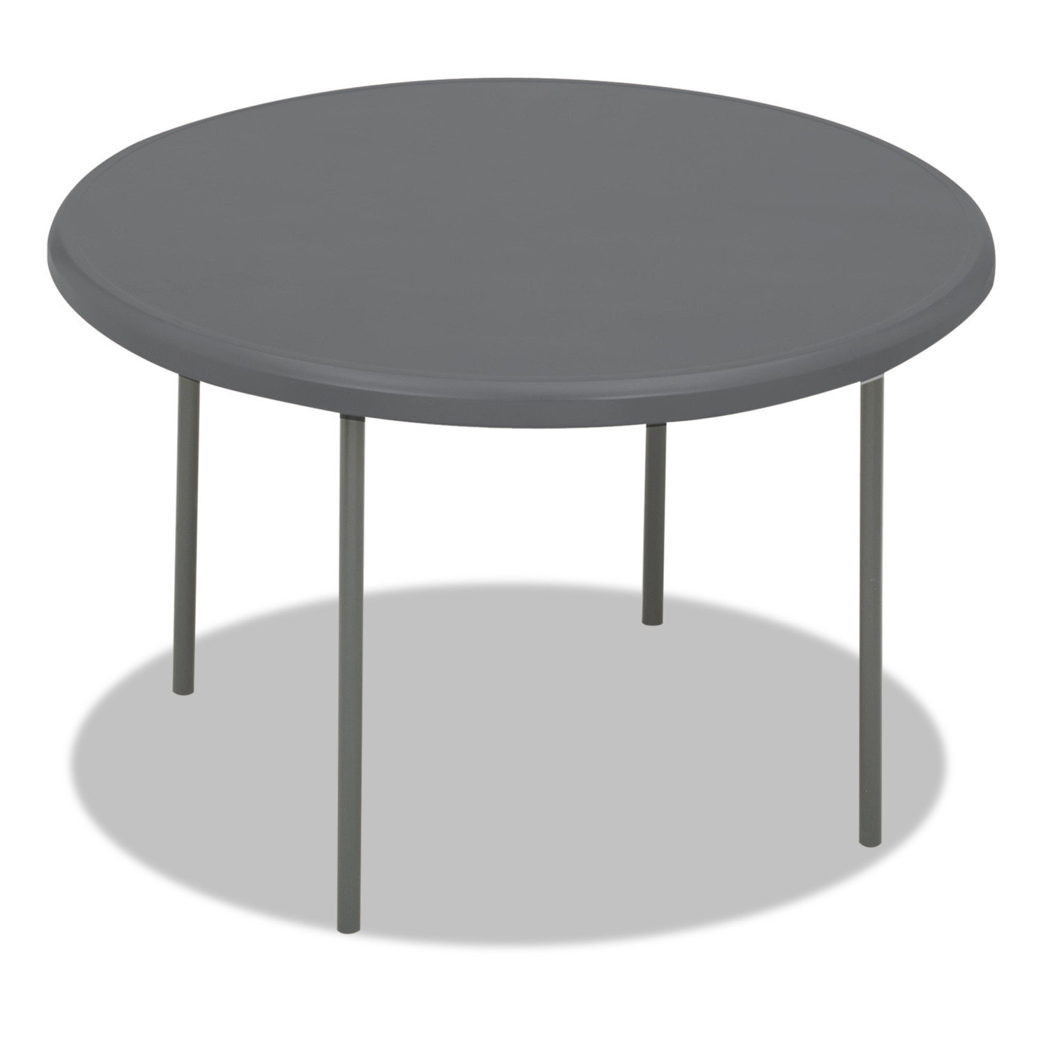 Iceberg Enterprises Indestruc-Tables Too™ 48" Plastic Circular Folding ...