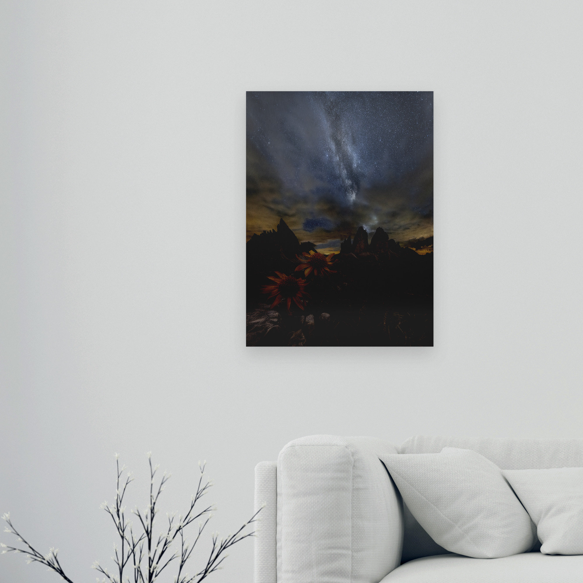 Trademark Fine Art Helenium Pink Flowers by Mandy Disher | Wayfair